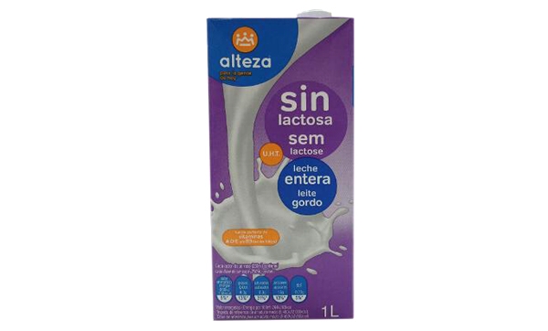 Leche Alteza Entera Sin Lactosa Brik Litro - Lupa Supermercados